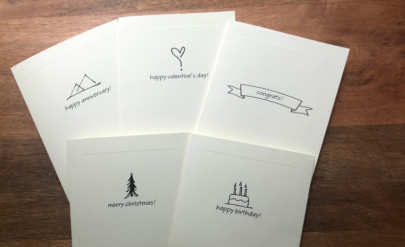 5 Special Occasion Cards | Variety Card Pack | Bundle of Cards ...