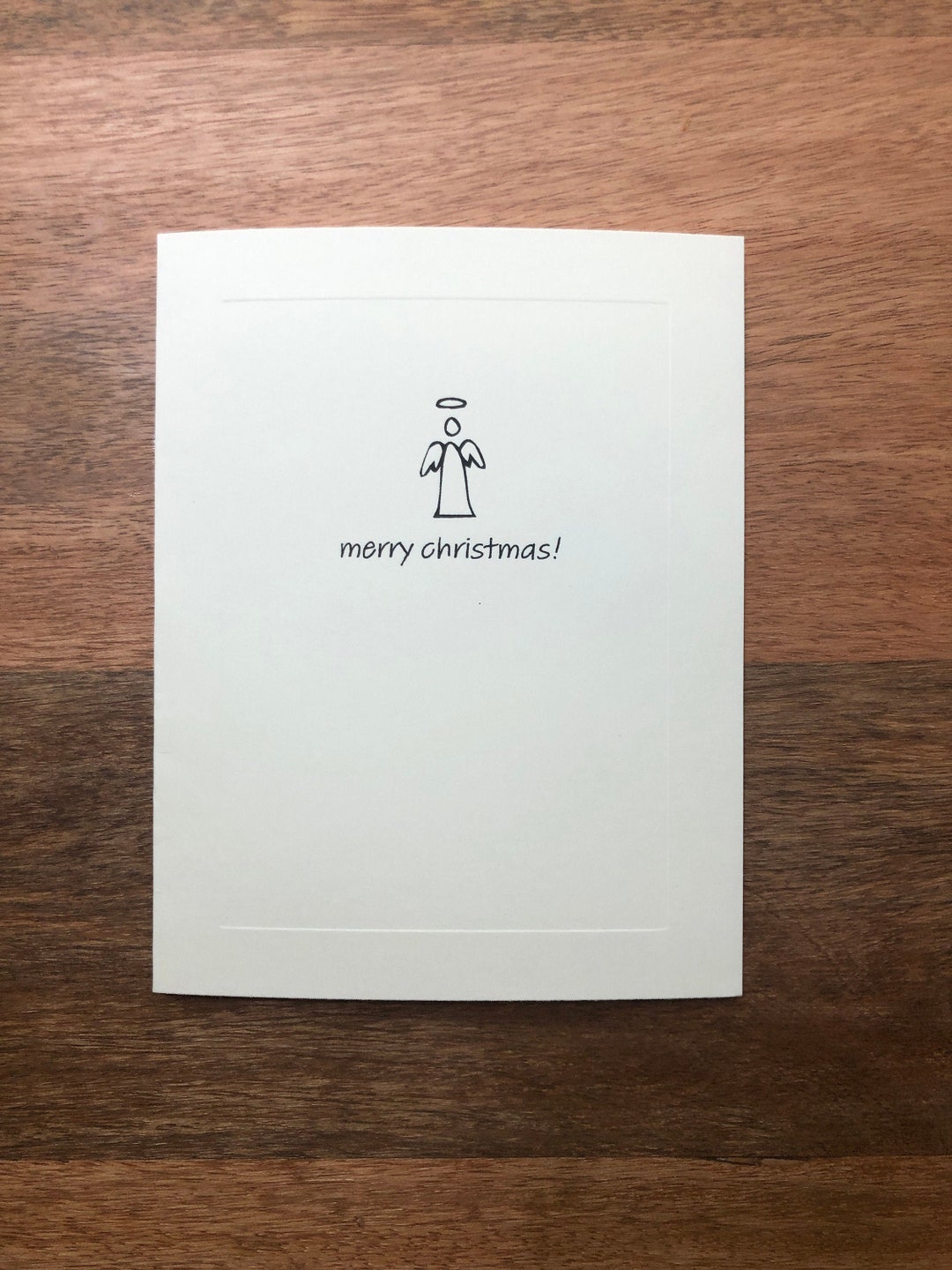 5 Christmas Cards Christmas Greeting Card Card Set Simple Christmas ...