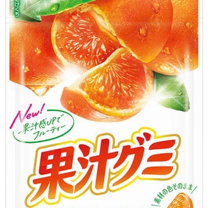 Japanese Gummy Candy Meiji Snacks,fruit Juice 100%, Grape, Mandarin Oranges Strawberry, 1.8 ...