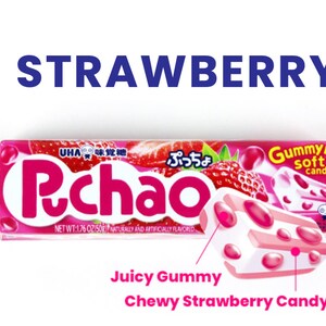 Uha Mikakuto Japan Puchao Chewy Candy 6 Pack Set 50g 10 Pc Ea ...