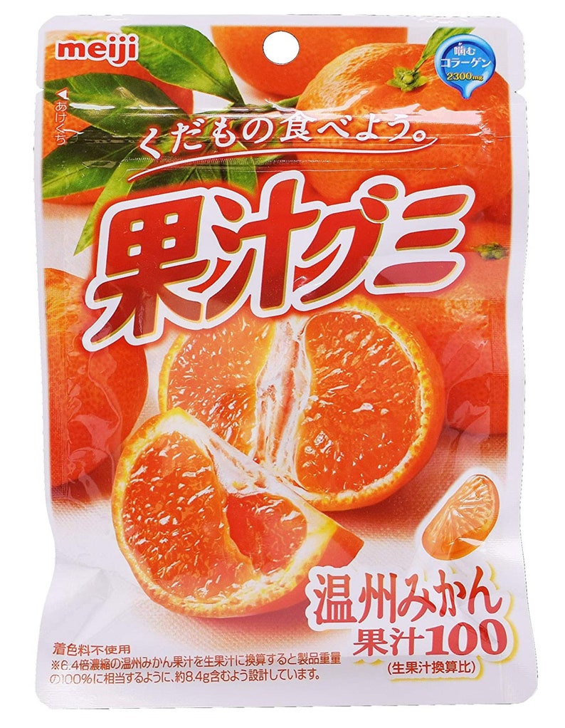 Japanese Gummy Candy Meiji Snacksfruit Juice 100% Grape - Etsy UK