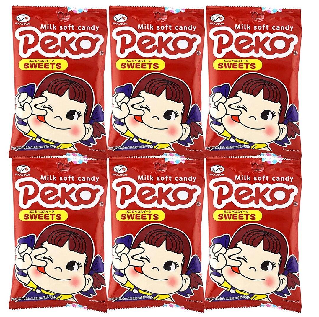Fujiya Peko Sweets Hokkaido Milk Chewy Candy, Product of Japan - Etsy UK
