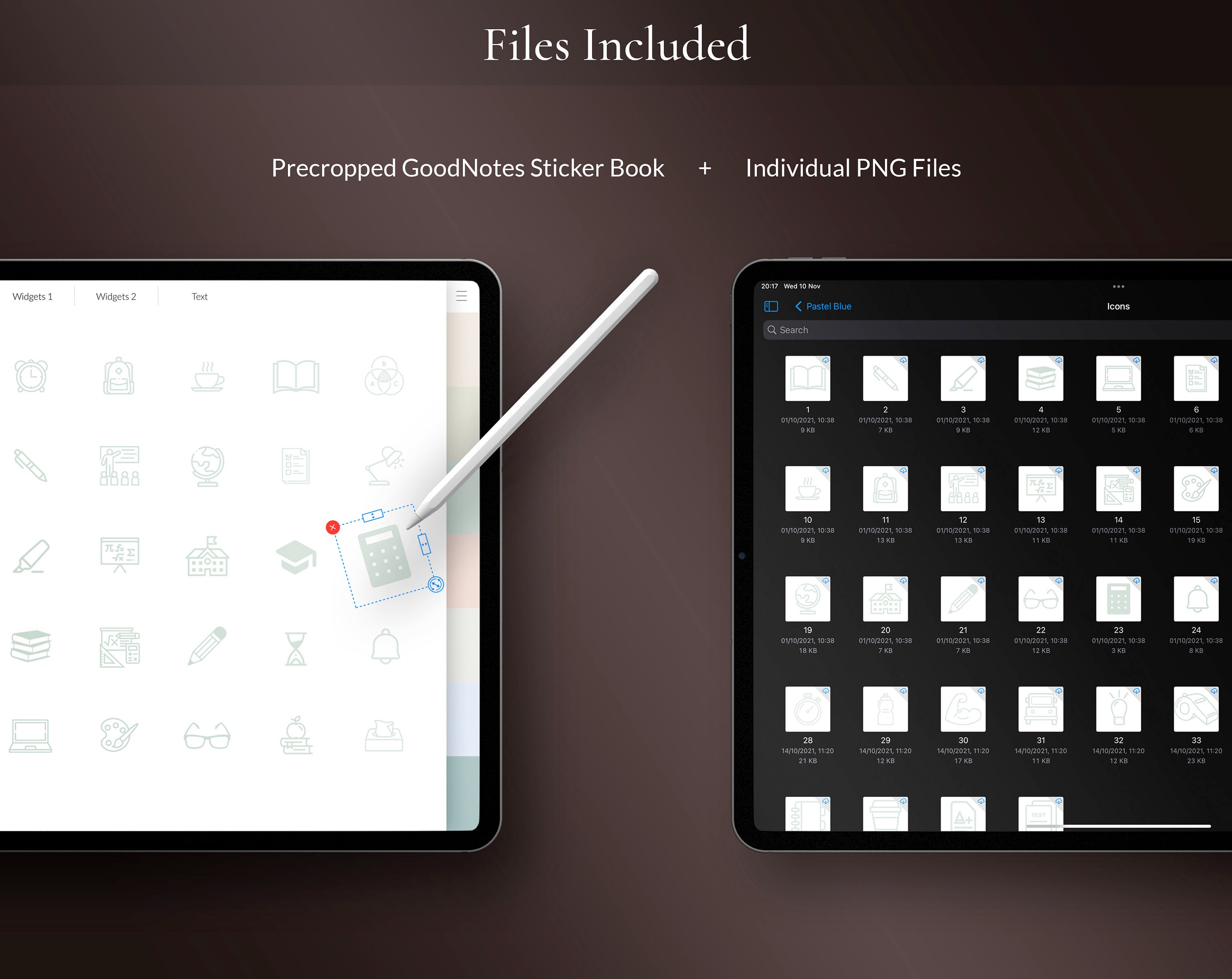 Student Sticker Pack for Ipad Planning Precropped Goodnotes | Etsy UK