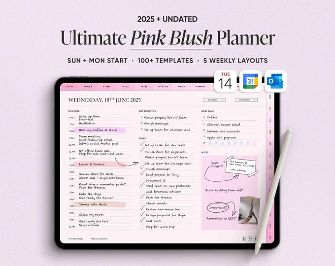 2025 Printable Calendar Monthly Planner Wall Calendar Coquette Bow ...