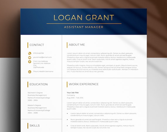 Editable Resume Templates
