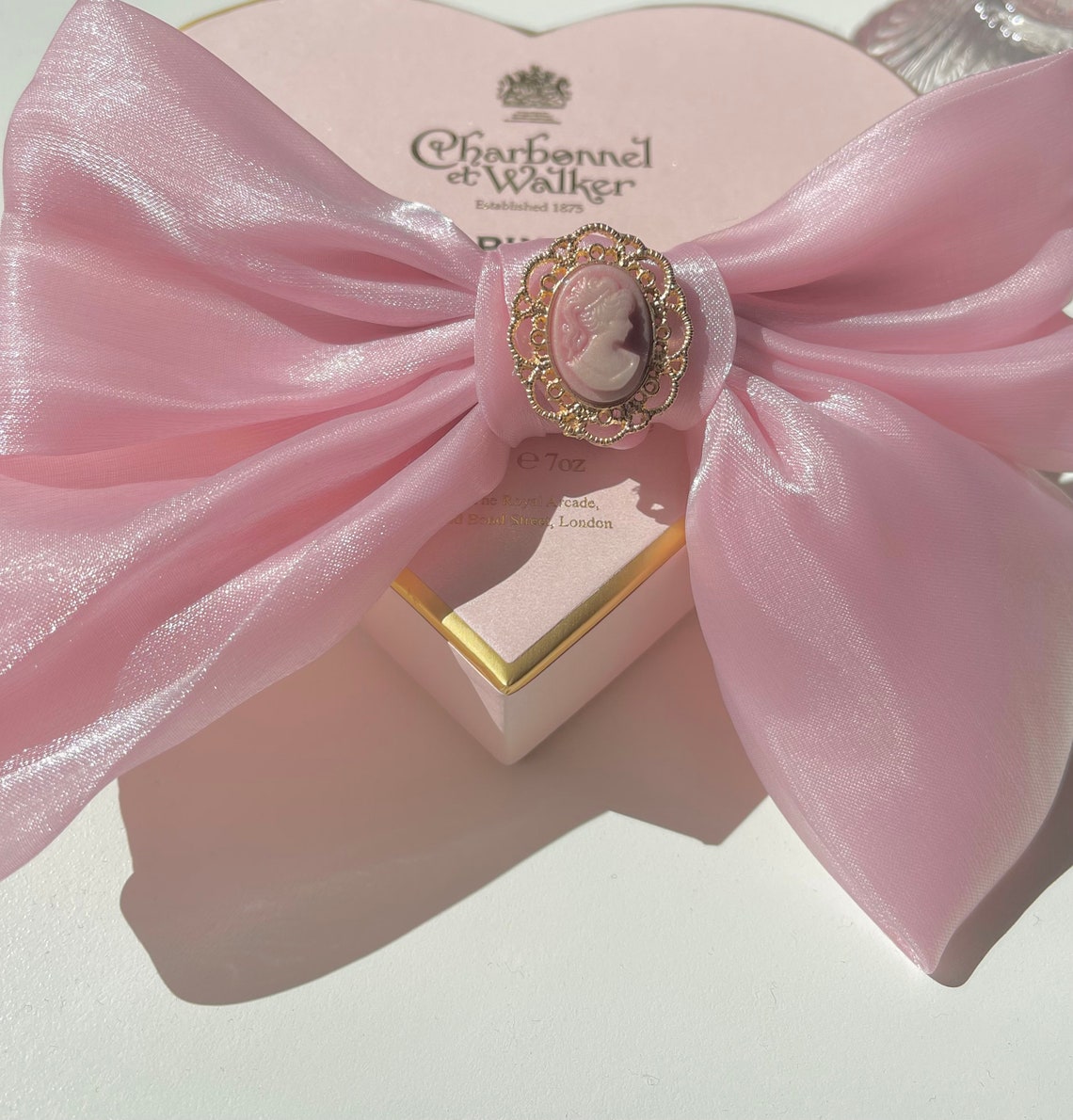 Princess Organza Bow/ Handmade/ Fairytale/bestgift/cute/high Quality ...