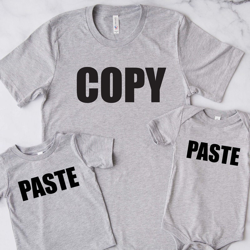 Copy Paste Shirts - Etsy
