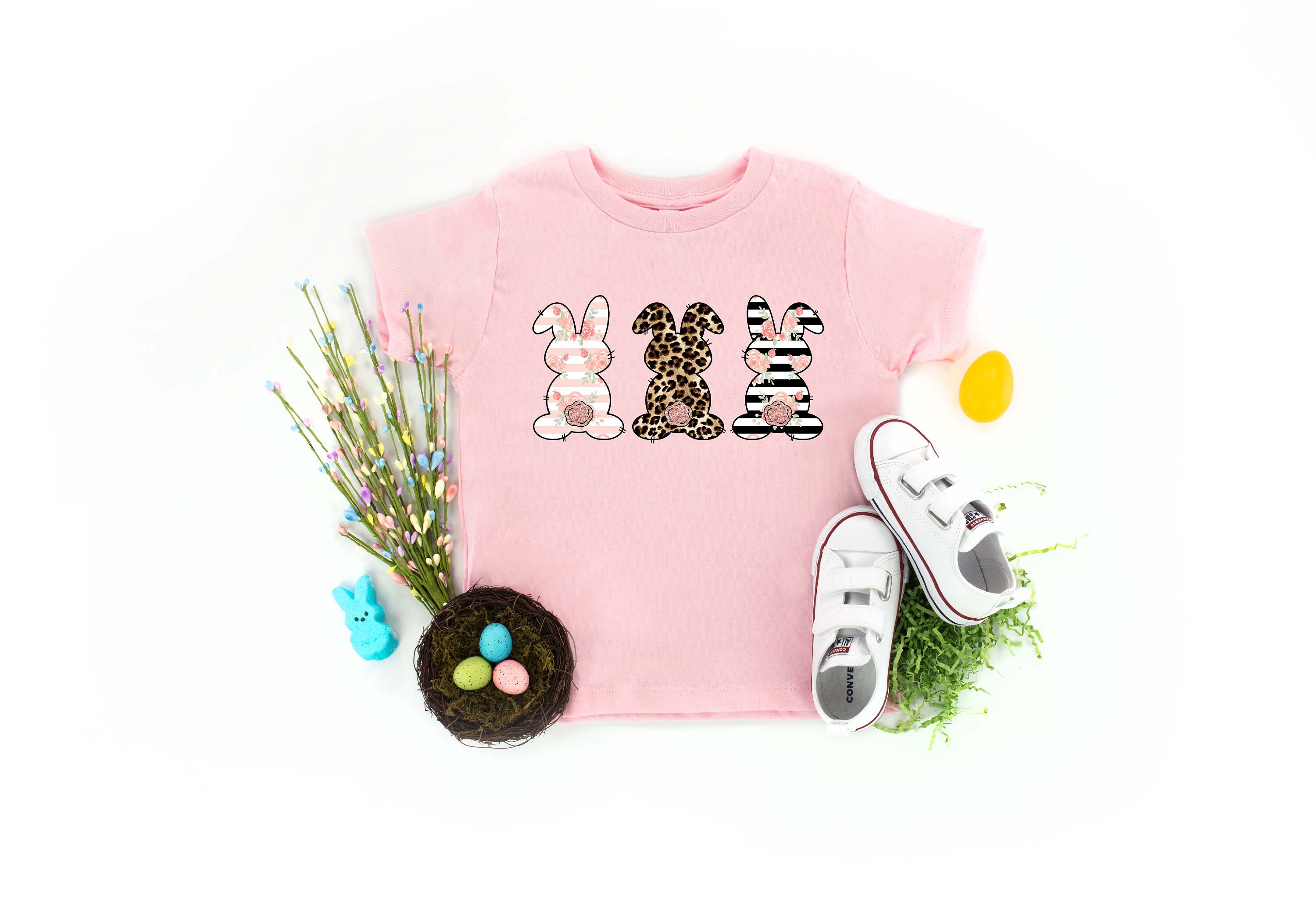 Leopard Bunny Shirt Easter Shirt Leopard Easter Bunny Shirt | Etsy