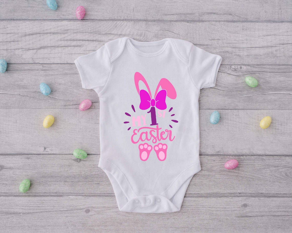Personalized Baby Easter Shirt, My 1st Easter Shirt, Easter Day Shirts ...