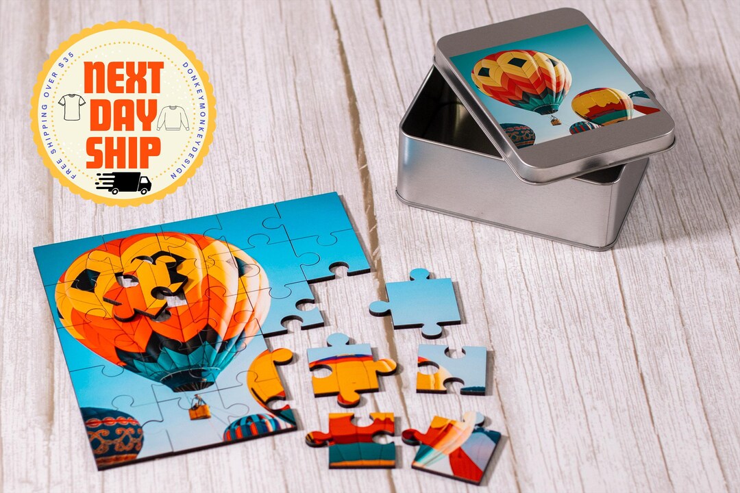 Custom Puzzle, Custom Photo Jigsaw Puzzles, Personalized Couple Photo ...