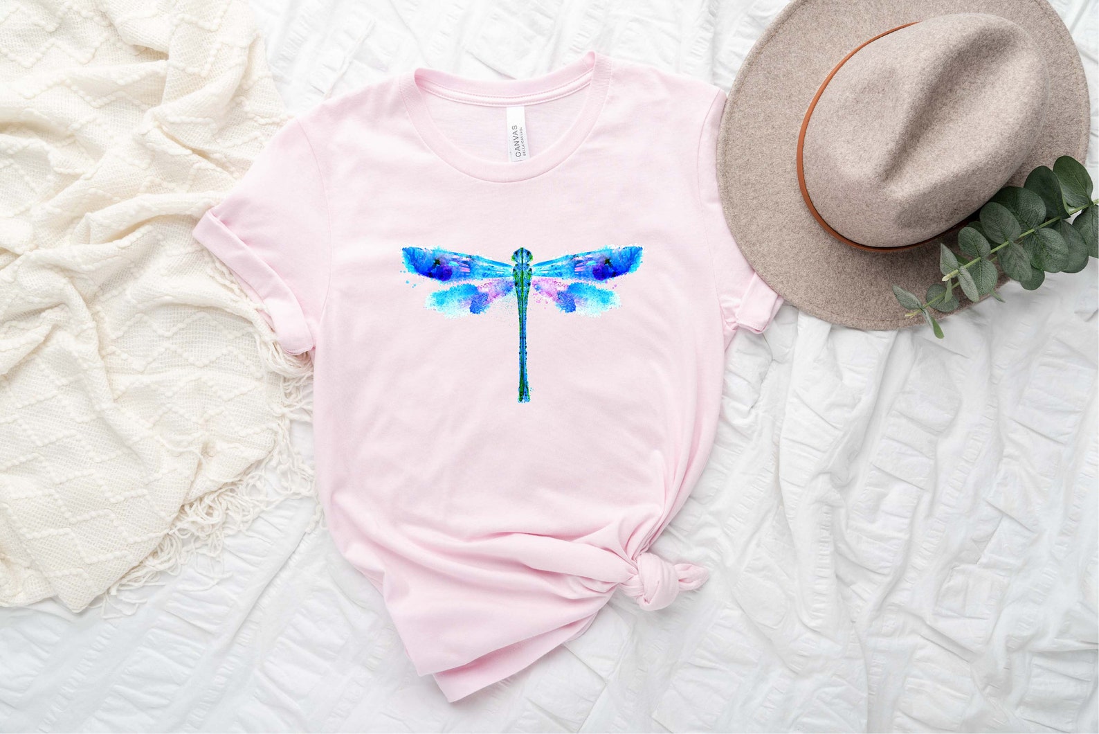 Dragonfly Shirt , Watercolor Dragonfly Shirt , Colorful Dragonfly Shirt ...