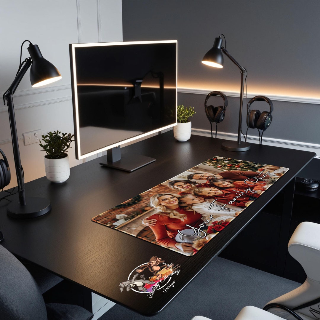 Custom Desk Mat, Personalized Desk Pad Photo, Custom Mouse Pad, Extra ...