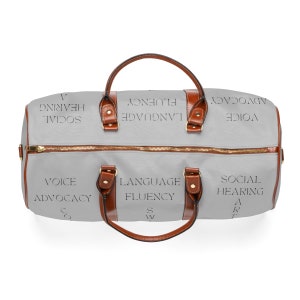 SLP Big Nine Speech Therapy SLP Bag, Waterproof Travel Therapy Bag - Etsy