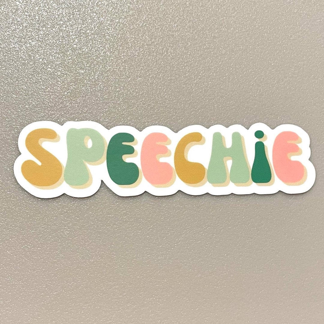 Speechie Sticker 44, SLP Sticker, Speech Pathologist, Slp Gift, Slp ...