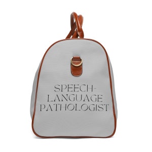 SLP Big Nine Speech Therapy SLP Bag, Waterproof Travel Therapy Bag - Etsy