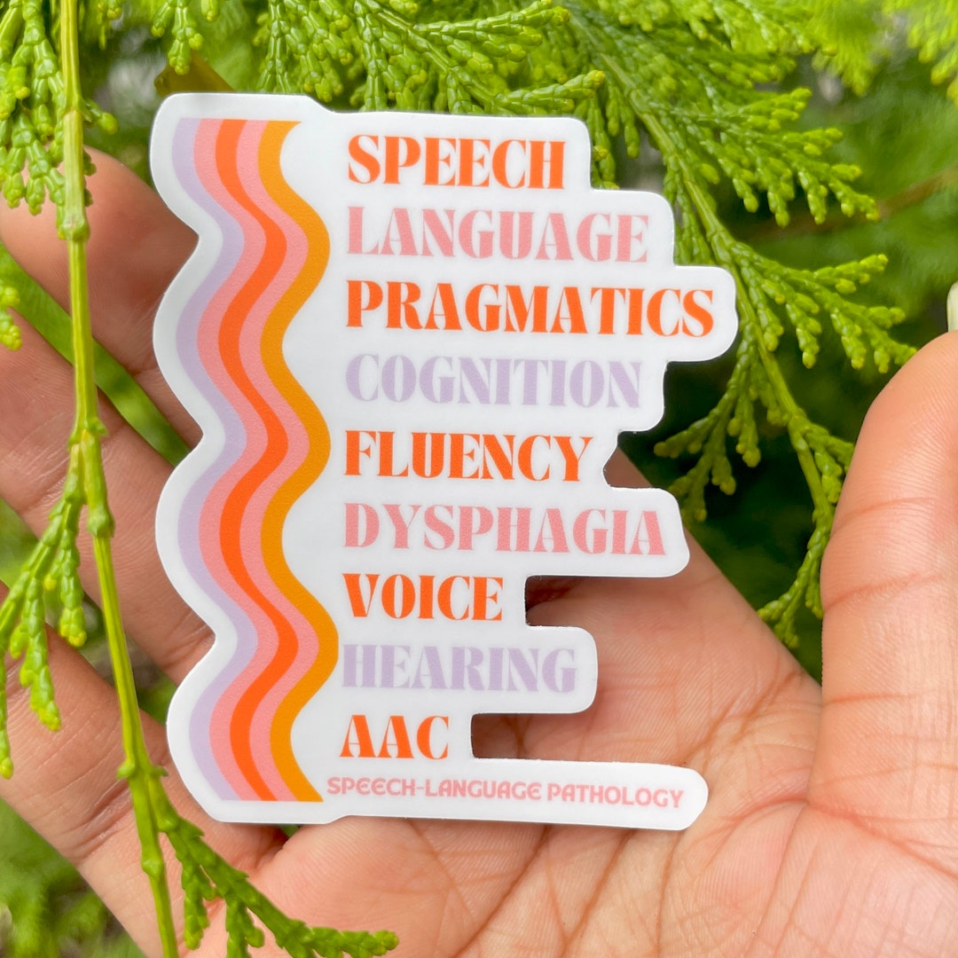 SLP Big Nine Sticker, SLP Sticker, Speech Sticker, SLP Gift - Etsy