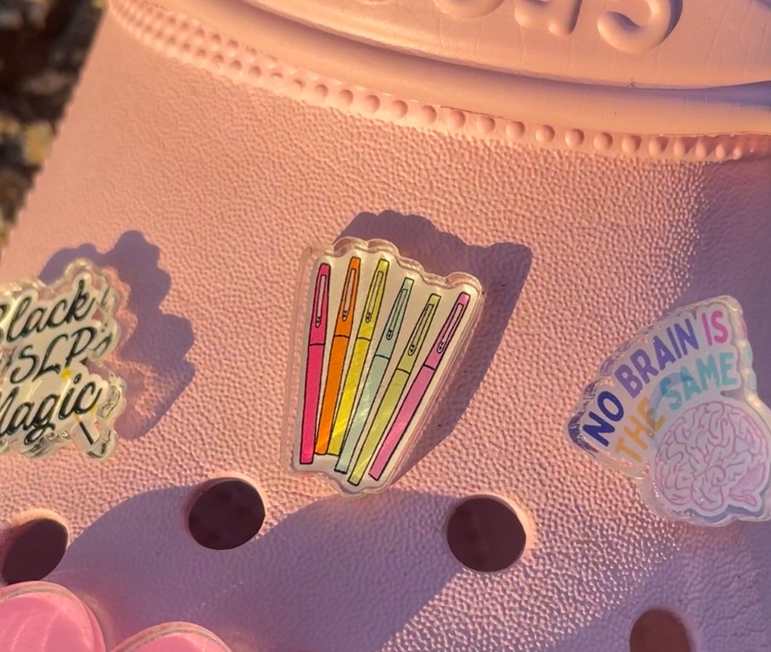 Flair Pens Croc Charm, Flair Pens, Shoe Charms, Croc Charms, Teacher ...