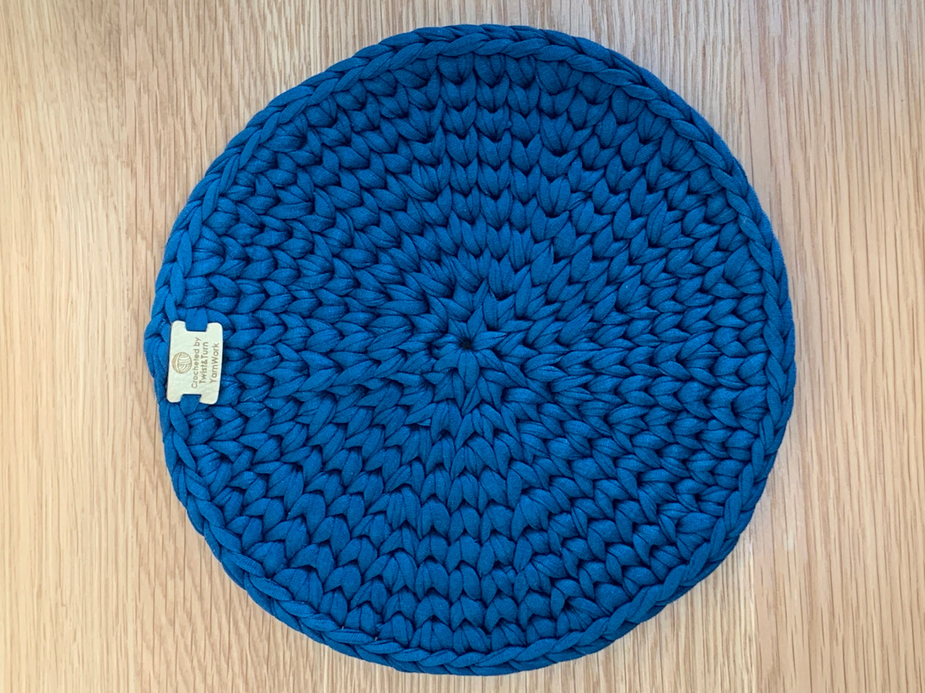 Circular Table Mat Place Mat Handmade Crocheted Table Mat - Etsy UK