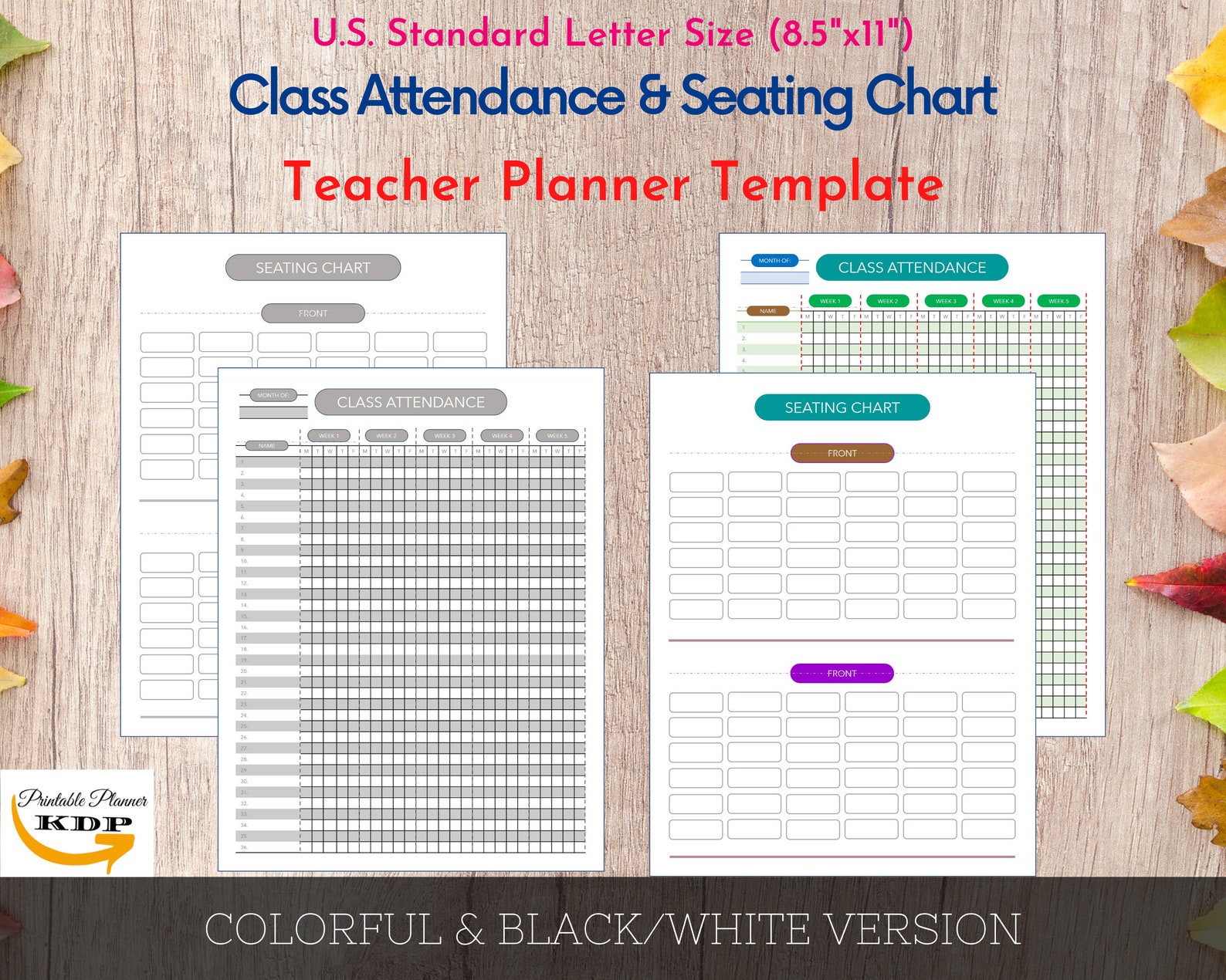 Printable Ultimate Teacher Lesson Planner Template, Printable Planner ...