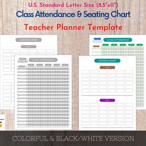 Printable Ultimate Teacher Lesson Planner Template, Printable Planner ...