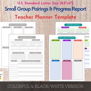 Printable Ultimate Teacher Lesson Planner Template, Printable Planner ...
