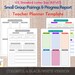 Printable Ultimate Teacher Lesson Planner Template, Printable Planner ...