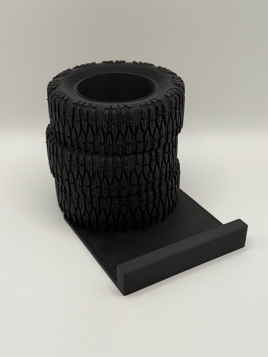 Custom Tire-themed Business Card & Pen Holder – Personalized 3D Printed ...