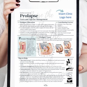 DIGITAL DOWNLOAD* Prolapse Patient Education Handout | Rectocele ...
