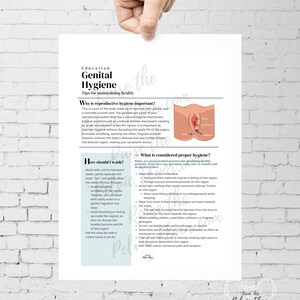 Digital Download- Reproductive/ Genital Hygiene and Vulvar Care Patient ...