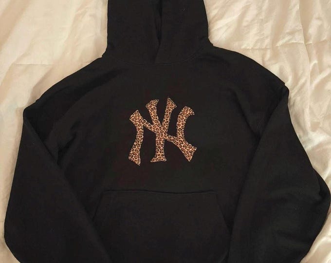 Leopard NY Hoodie - Etsy