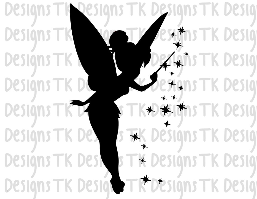 Tinker Bell Svg - Etsy