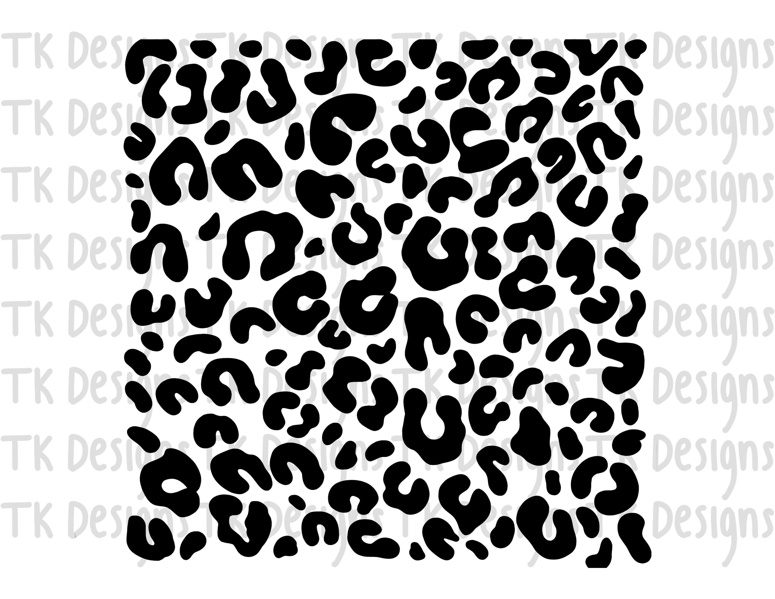 Leopard Print Animal Print Svg | Etsy