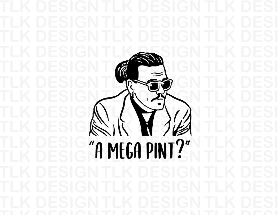 Johnny Depp Mega Pint Svg Png - Etsy
