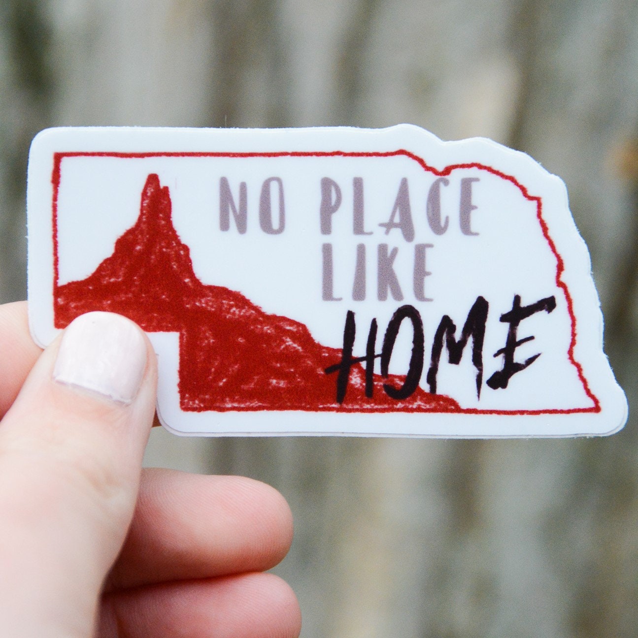 Nebraska Vinyl Sticker Pack | Nebraska Mottos Sticker, Nebraska Skyline ...