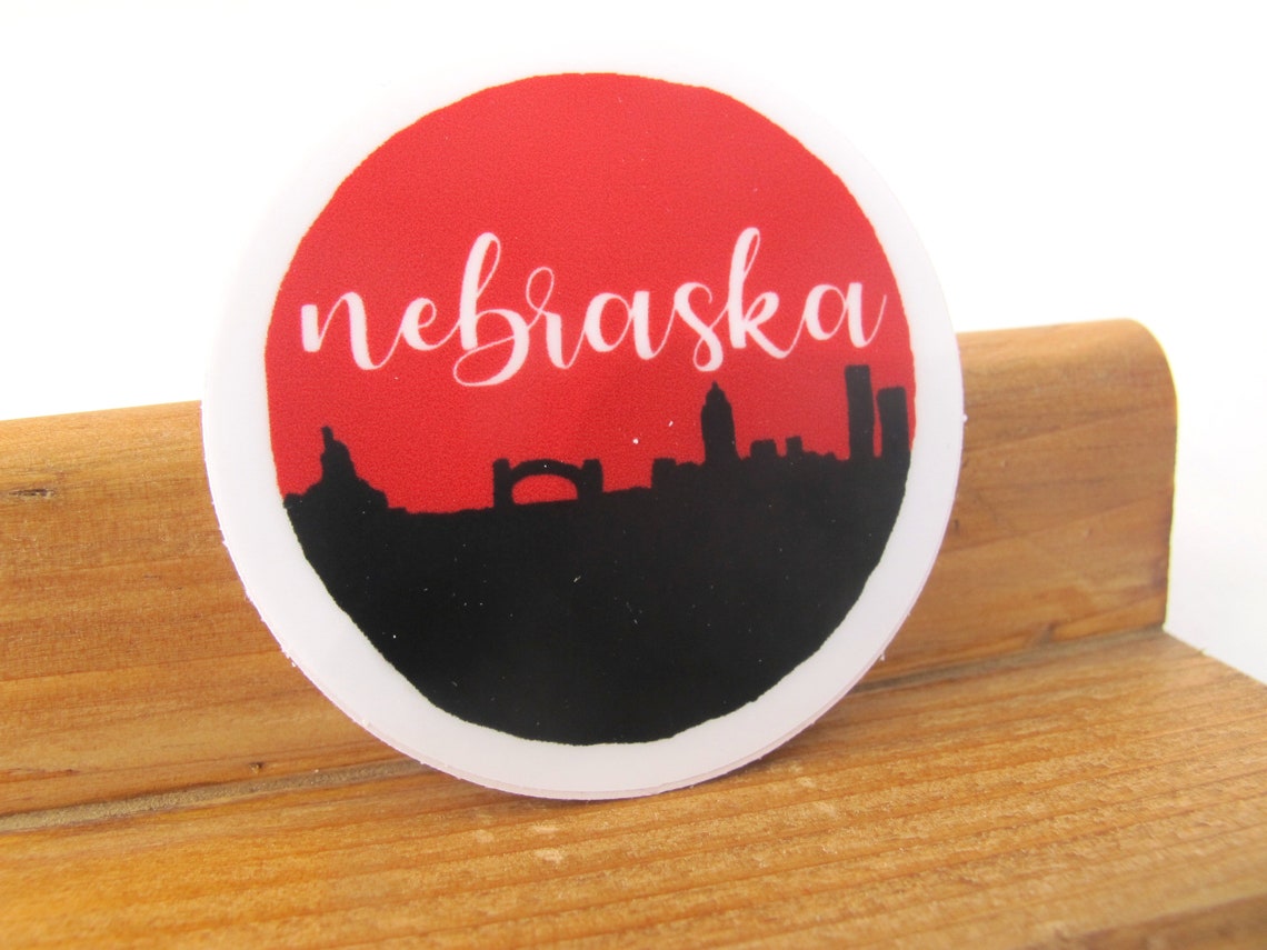 Nebraska Vinyl Sticker Pack Nebraska Mottos Sticker - Etsy