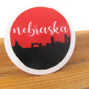 Nebraska Vinyl Sticker Pack Nebraska Mottos Sticker - Etsy