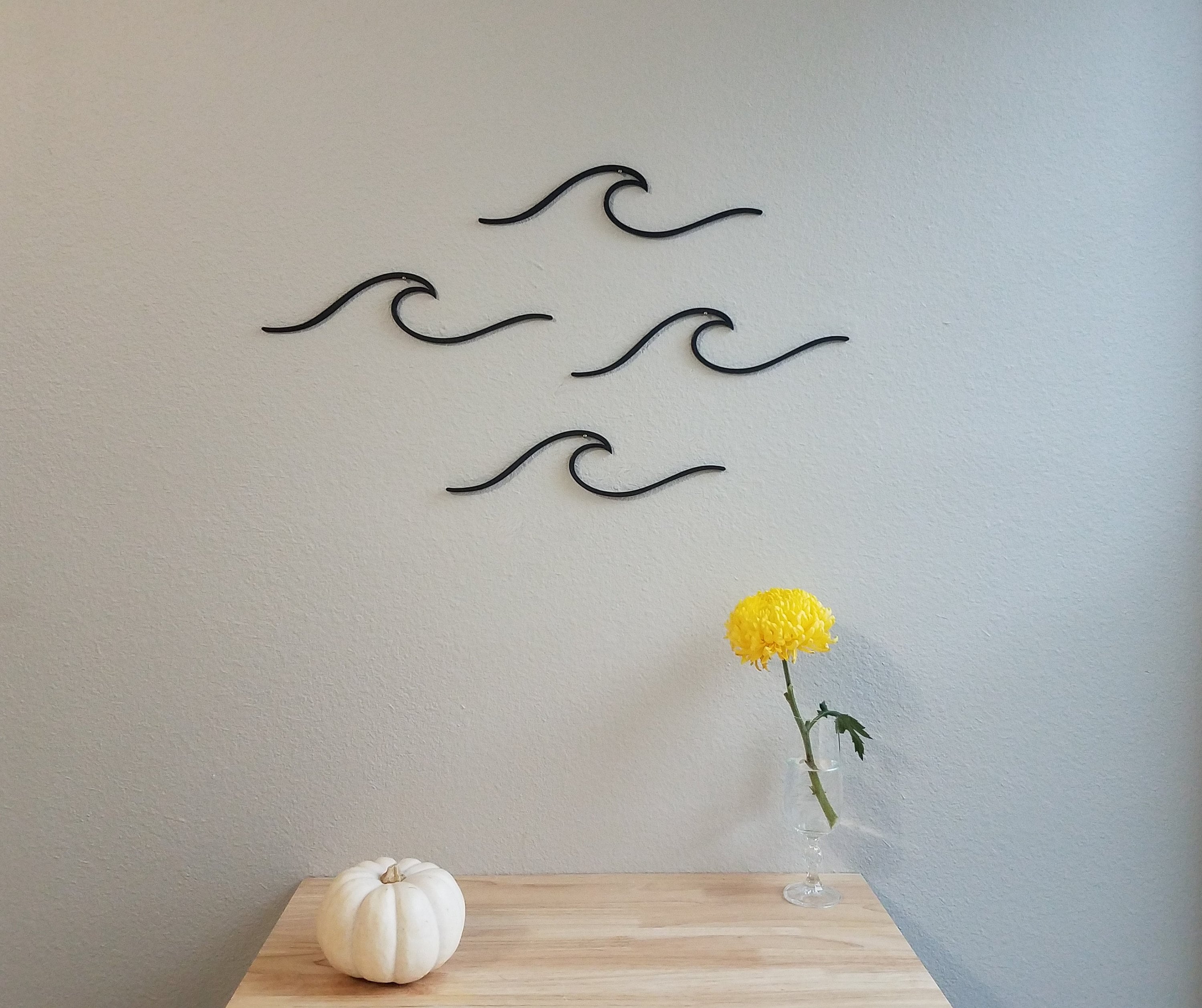 Wave Wall Decor Ocean Wave Decor Ocean Wall Art Nautical - Etsy Australia