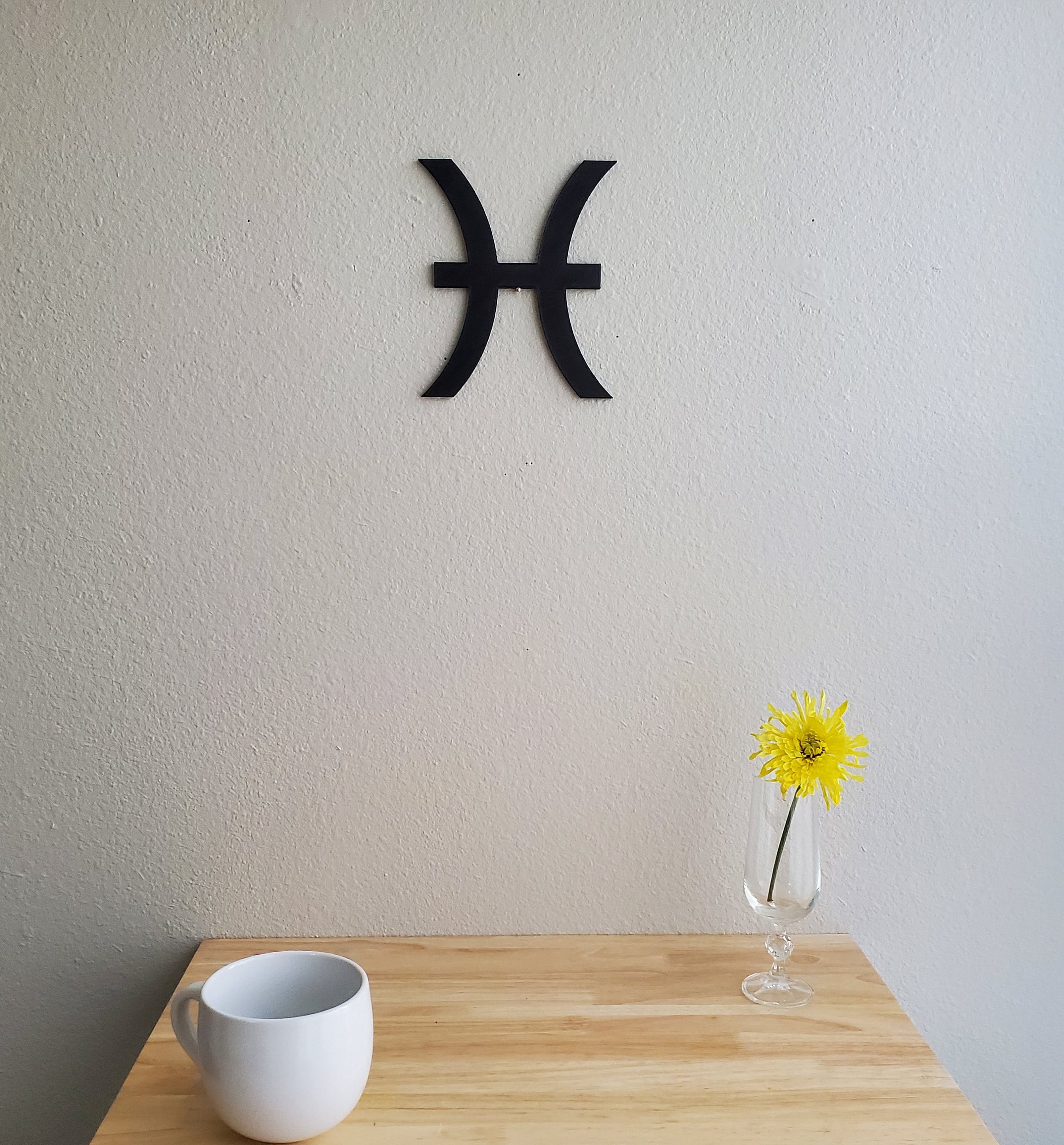 Pisces Wall Art Zodiac Sign Horoscope Art Zodiac Decor - Etsy