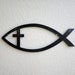 Catholic Fish Wall Art | Christian Fish Decor | Catholic Wall Art ...