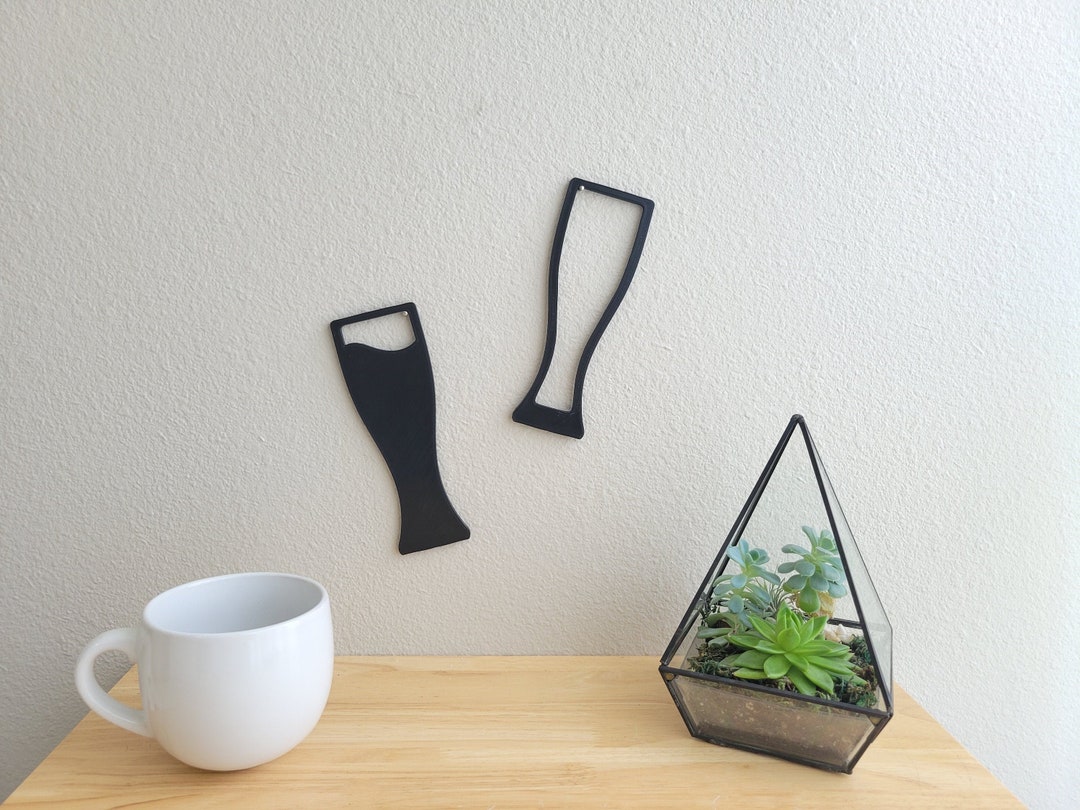Beer Glass Decor | Beer Glass Art | Beer Art | Beer Decor | Full Set ...
