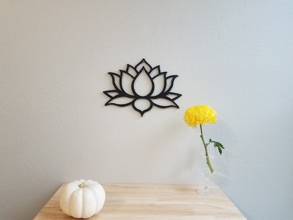 Lotus Wall Art Lotus Flower 3D Printed Lotus 3D Printing | Etsy