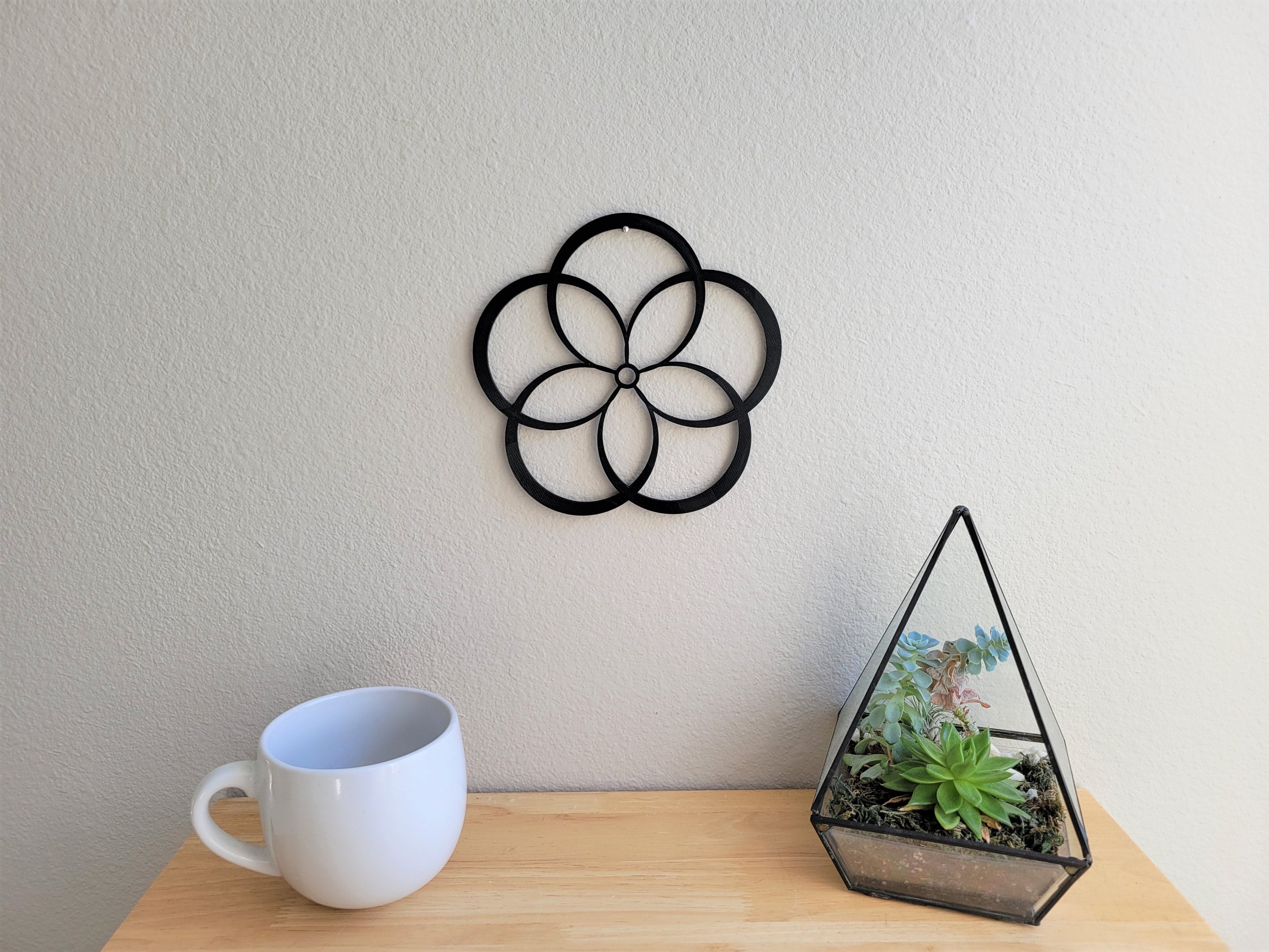 Concentric Circles Wall Decor Circles Wall Art Concentric - Etsy