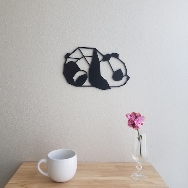 Geometric Panda - Etsy
