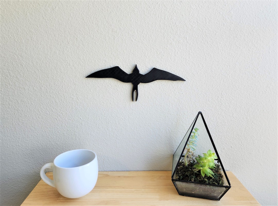 Frigate Wall Art | Iwa Bird Wall Art | Man of War Bird Decor | Birds ...