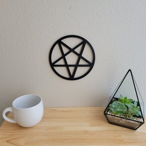 Pentagram | Pentagram Wall Art | Pentagram Decor | Pagan Decor | Wicca ...