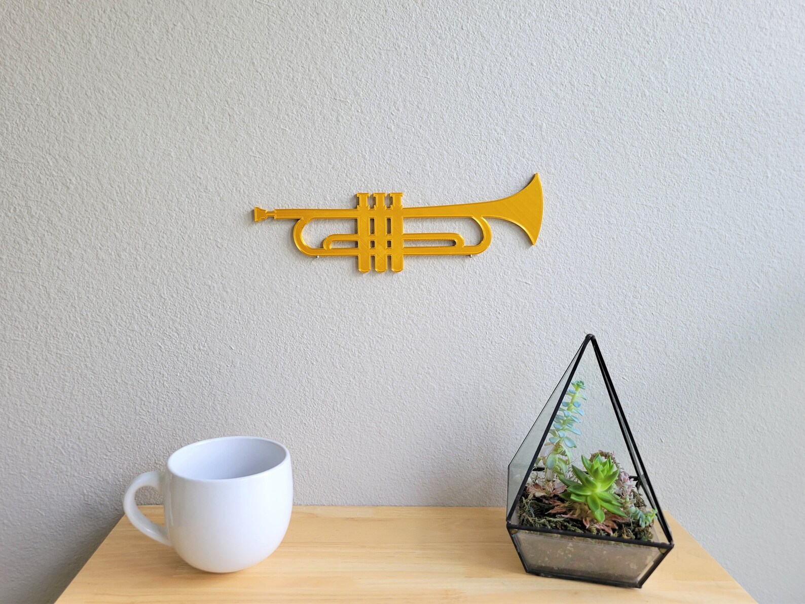 Trumpet Wall Art Trumpet Silhouette Decor Musical Wall Art - Etsy
