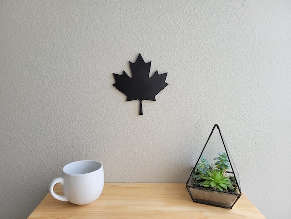 Maple Leaf Wall Art Maple Leaf Maple Leaf Decor Cute - Etsy