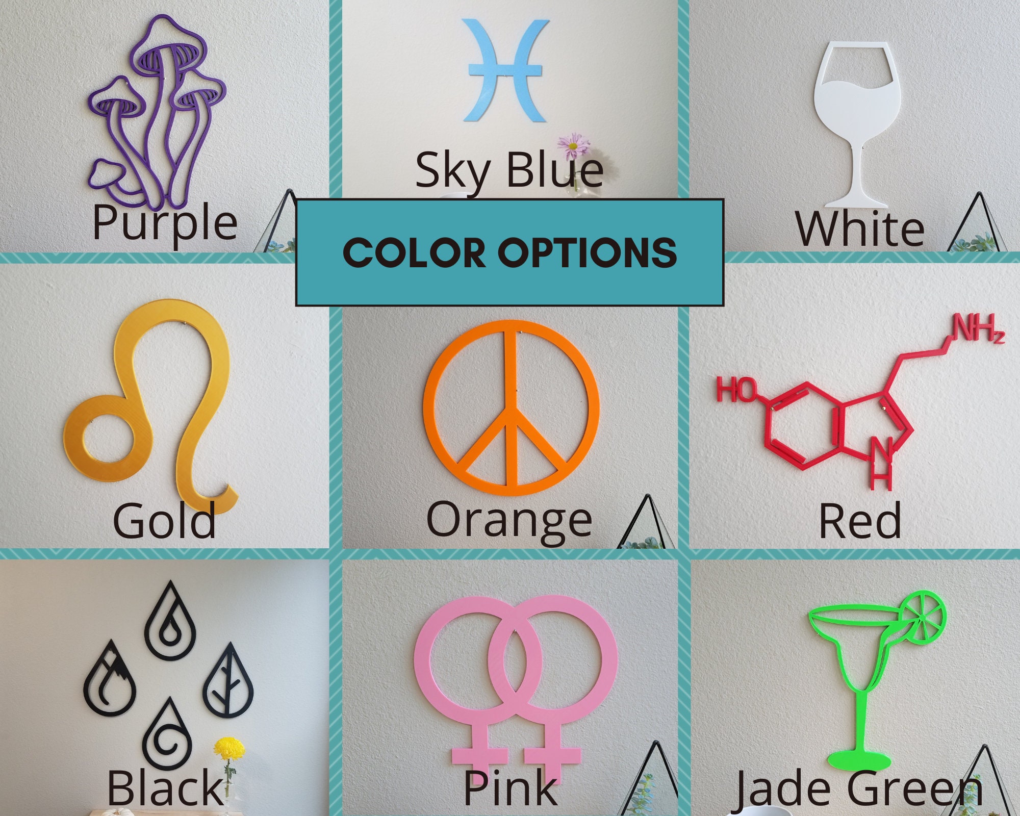 Chocolate Molecule Wall Decor Chocolate Molecule Wall Art - Etsy