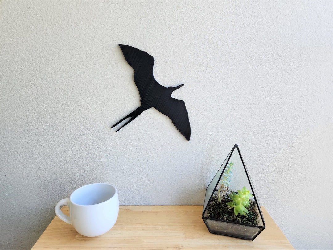 Frigate Wall Art | Iwa Bird Wall Art | Man of War Bird Decor | Birds ...