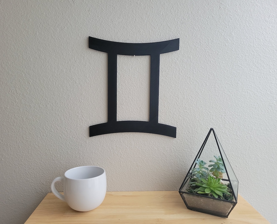 Gemini Wall Art | Gemini Decor | Zodiac Sign | Horoscope Art | Zodiac ...